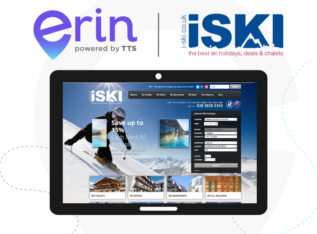Travel Technology Systems Ltd., announces iSki as a new Erin client